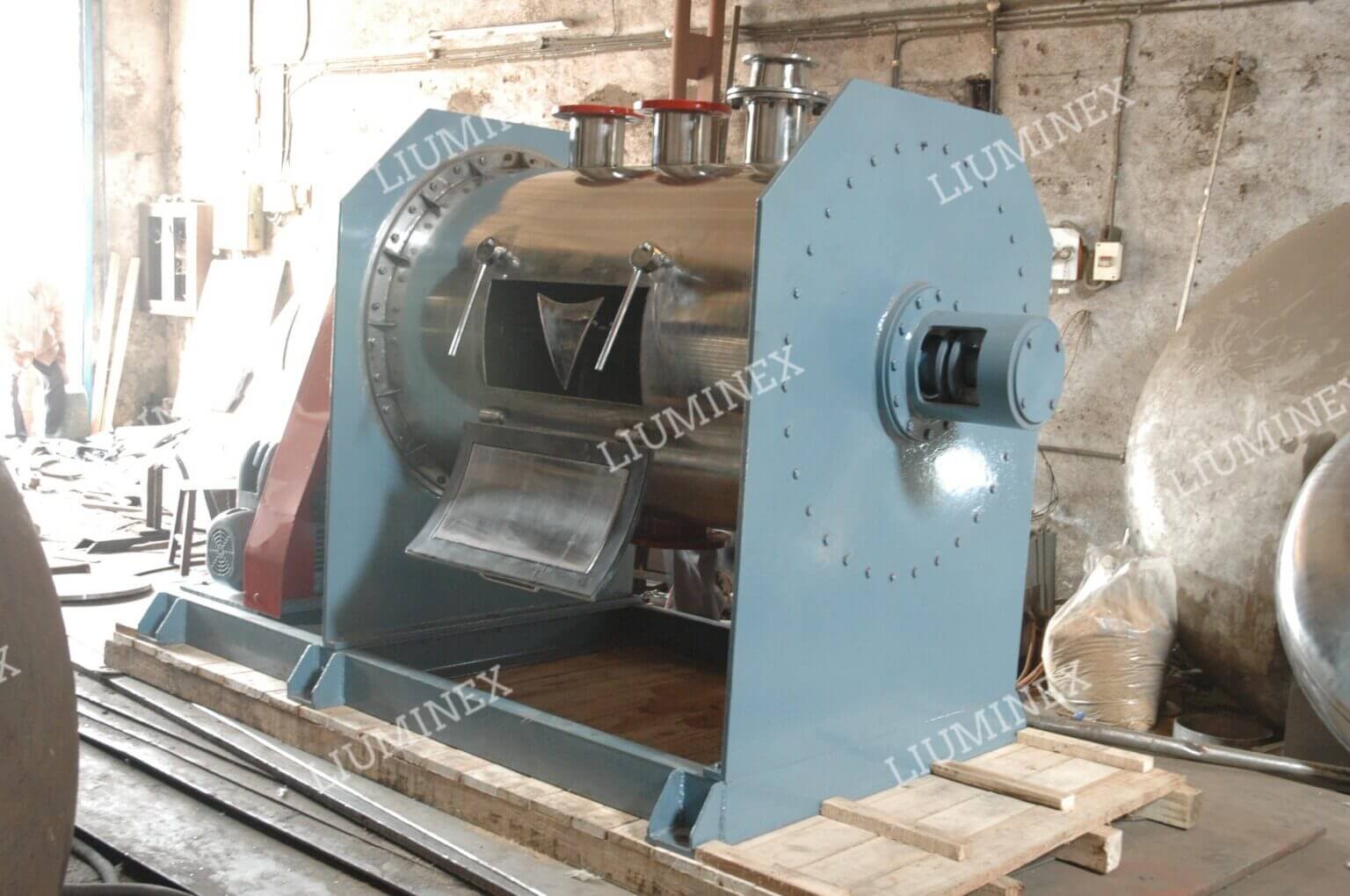 Plough Shear Mixer | Intensive Powder Mixing Machines Liuminex